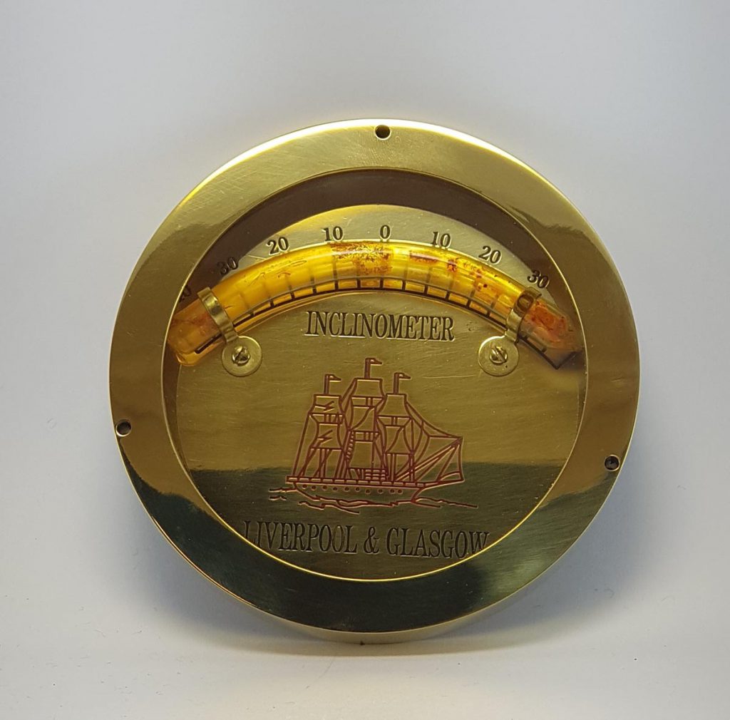 Brass Ships Clinometer | Cargo Plus